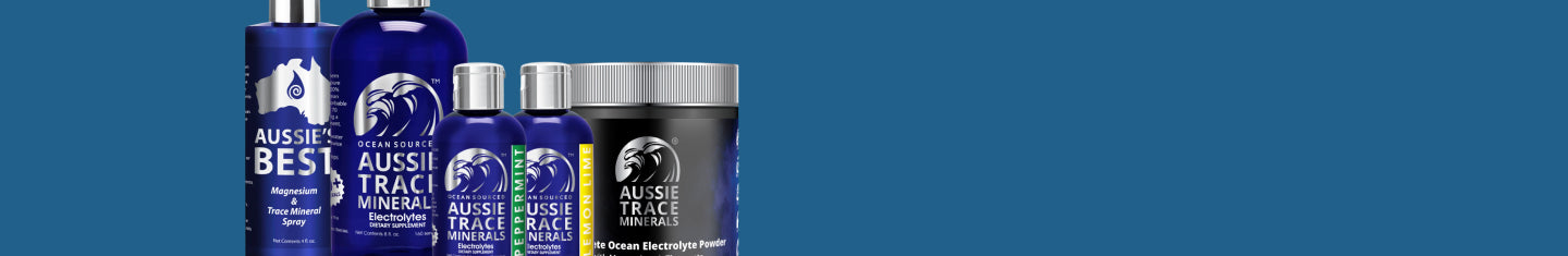 Aussie Trace Minerals Complete Liquid Electrolytes - 8oz / 240ml ...